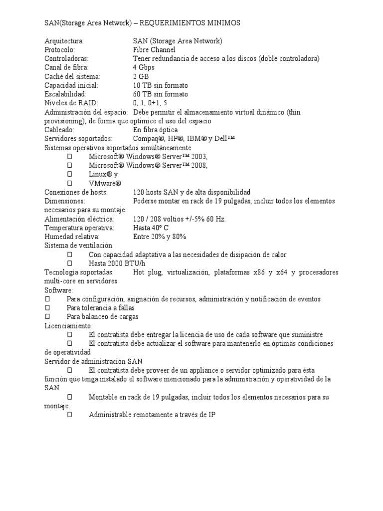 Ficha Tecnica San | PDF