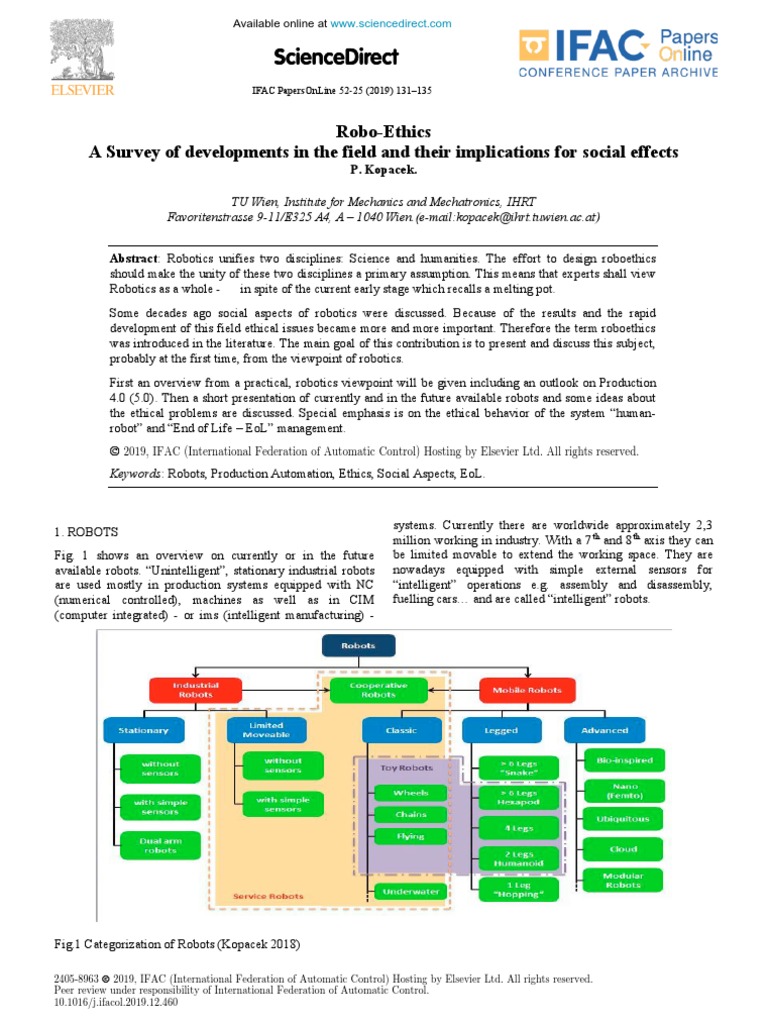 Robo Ethics | PDF | Robot | Robotics