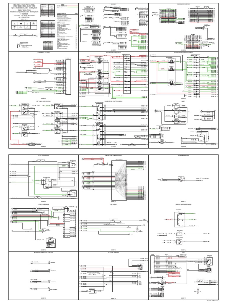 SR200 Electrical PDF | PDF | Loader (Equipment) | Switch