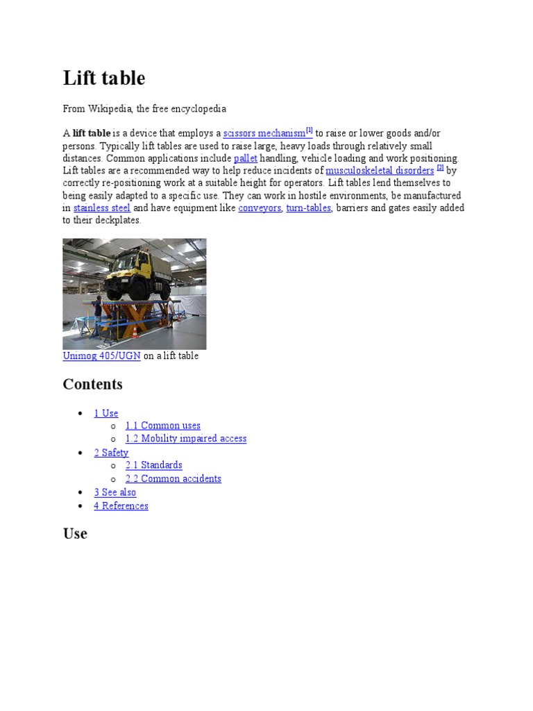 Mechanical Lift Design Proposal | PDF | Elevator | Manufactured Goods
