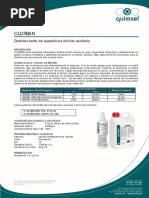 Ficha Técnica Citrosan | PDF | Química | Biología