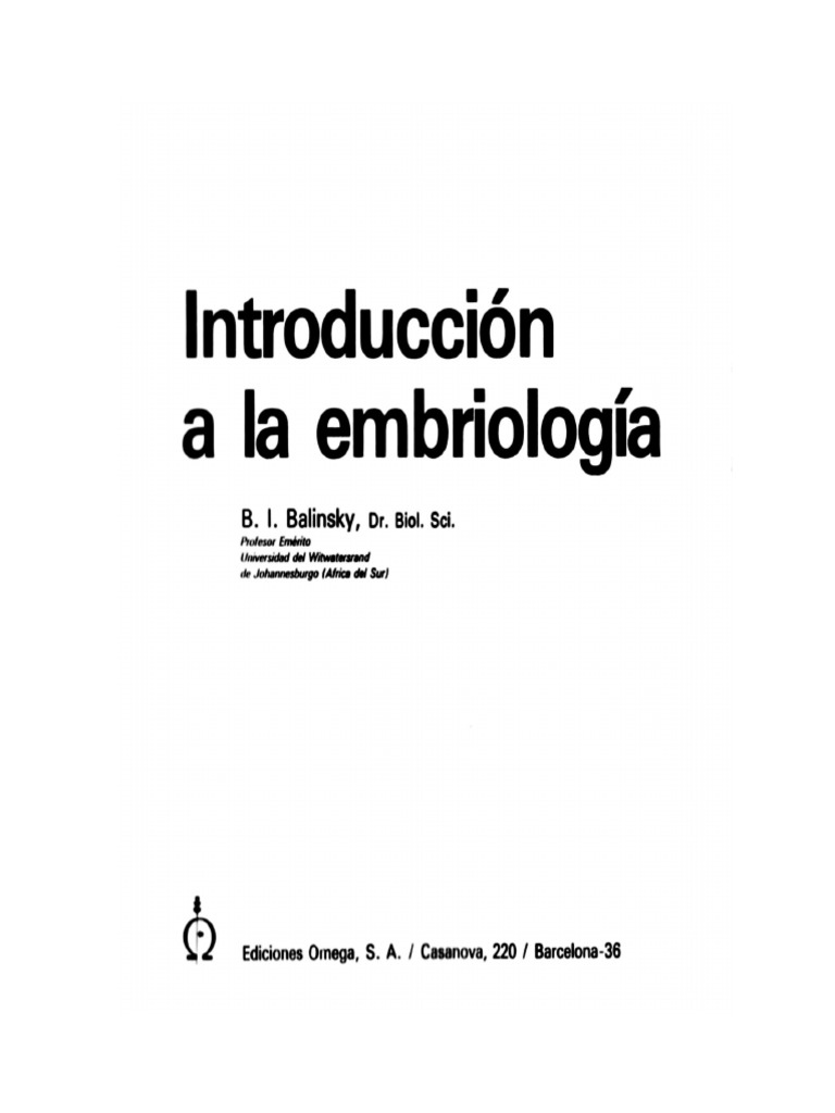 Balinsky 1978 PDF | PDF