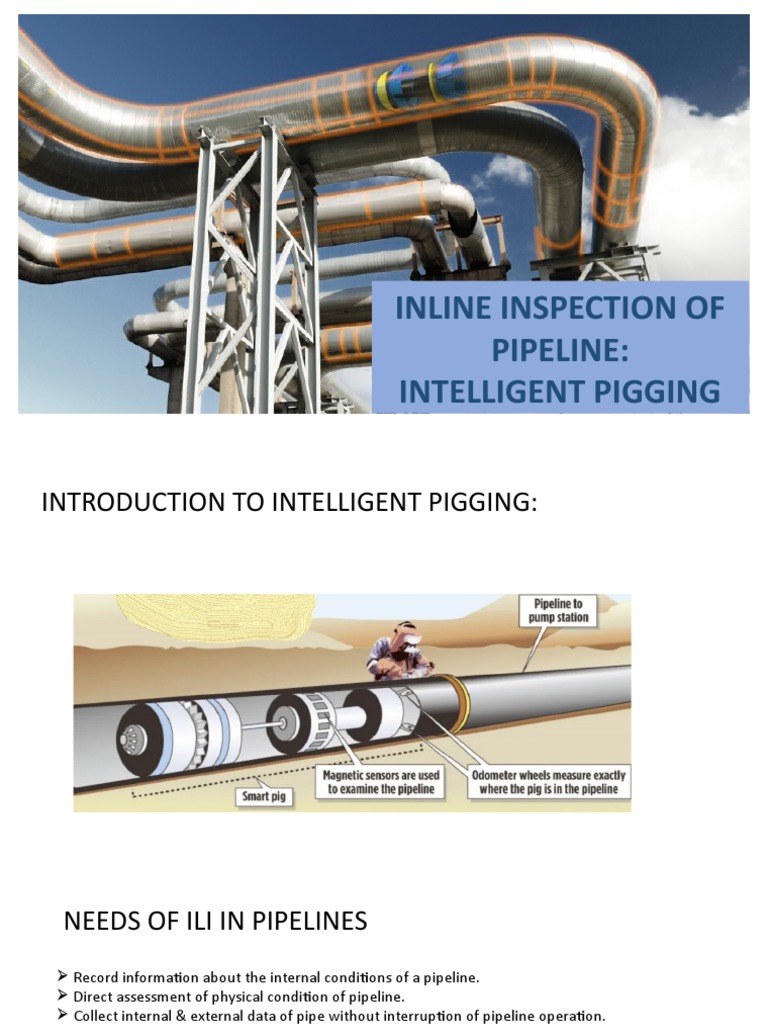 Inline Inspection of Pipeline: Intelligent Pigging | PDF | Tools ...