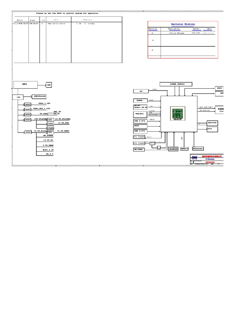 P75 628VX V6 0 Circuit Diagram PDF | PDF | Computer Hardware | Computing