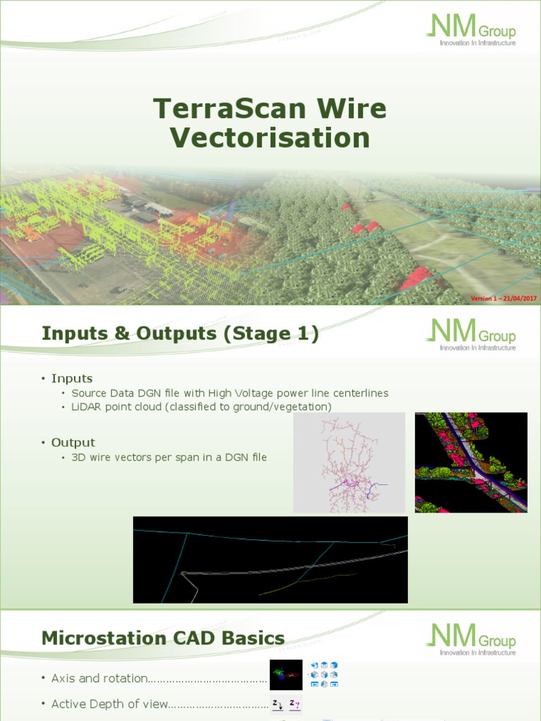 LiDAR Wire Vectorization Guide | PDF