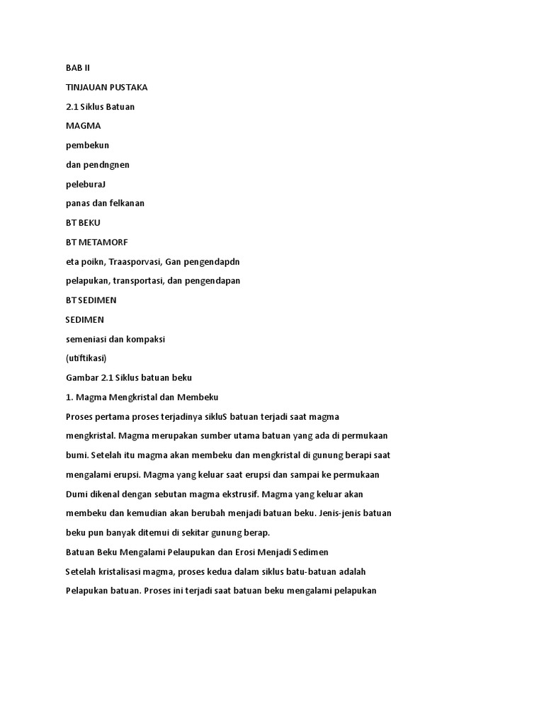 Klasifikasi dan Struktur Batuan Piroklastik | PDF | Ilmu Sosial | Sains ...