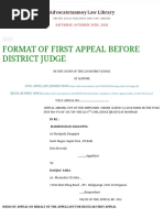 Execution Petition Draft Format | PDF | Lawsuit | Civil Law (Common Law)