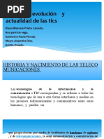 Origen Y Evolución De Las Tic Pdf Tecnología De Información Y