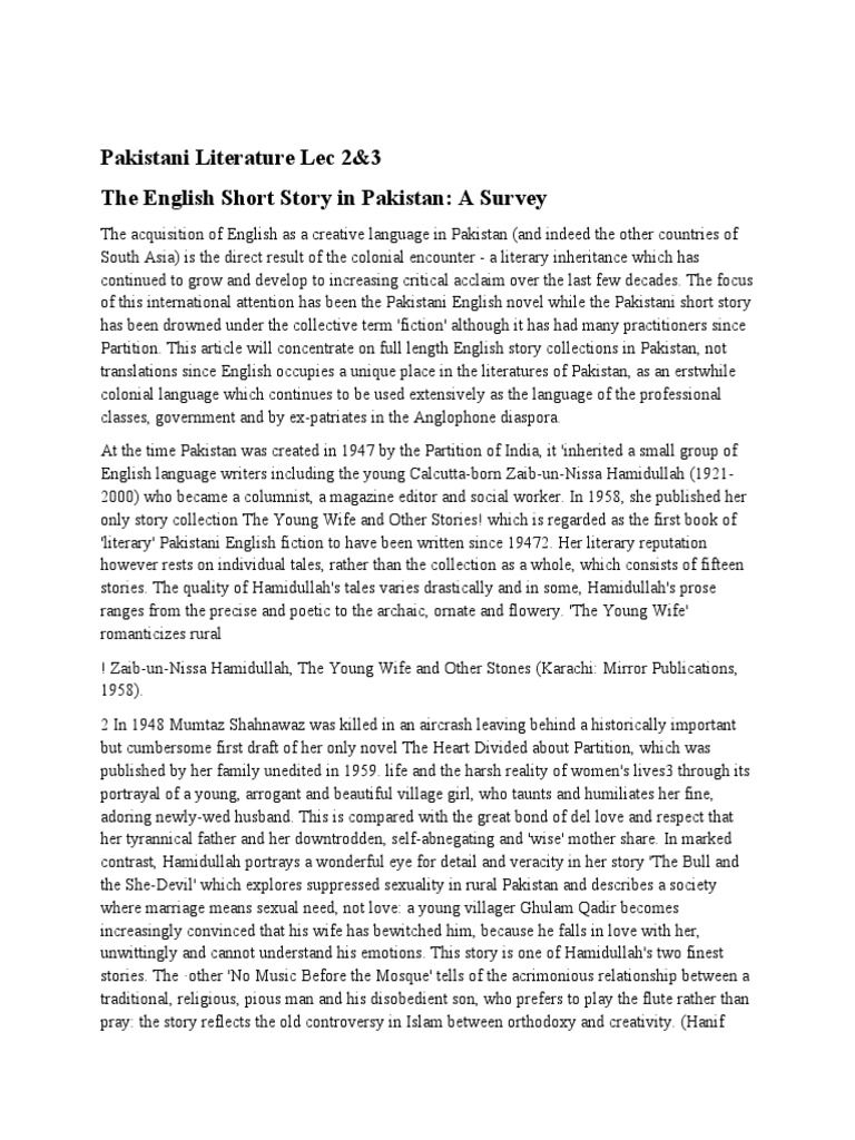 PAKISTANI LITERATURE-Lect#2-3 | PDF | Sindh | Pakistan