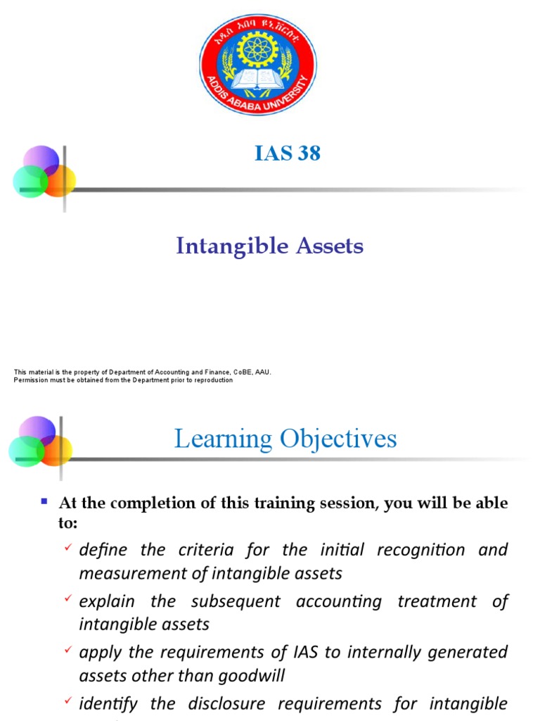 Ias 38 | PDF | Intangible Asset | Book Value