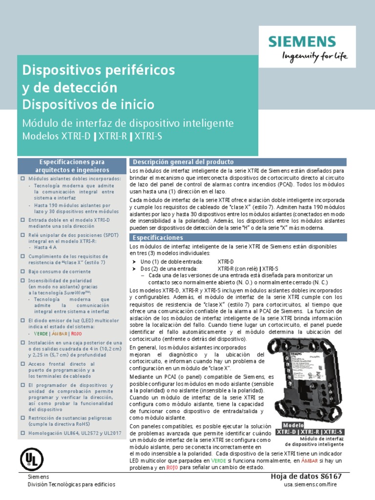 XTRI-Series Data Sheet PDF | PDF | Relé | Diodo emisor de luz
