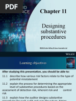SUBSTANTIVE DESIGN_ Design Substantive Procedures | PDF | Audit | Business