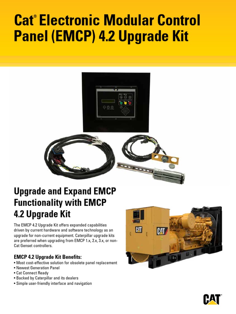 Panel (EMCP) 4.2 Upgrade Kit | PDF | Scada | Relay