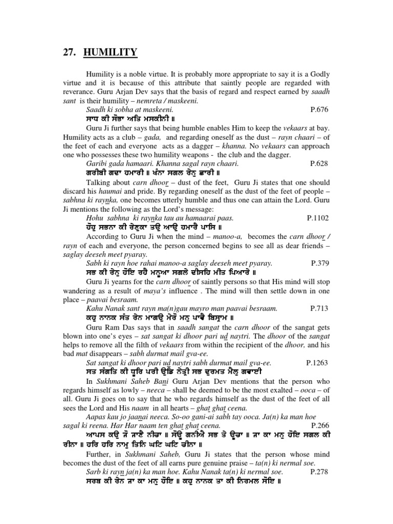 Chapter 27 - Humility | PDF | Humility | Asian Ethnic Religion