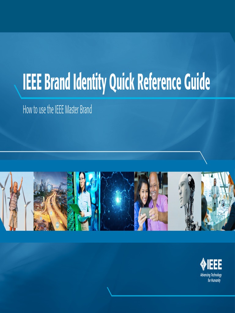 IEEE Brand Identity Quick Reference Guide | PDF | Typefaces | Typography