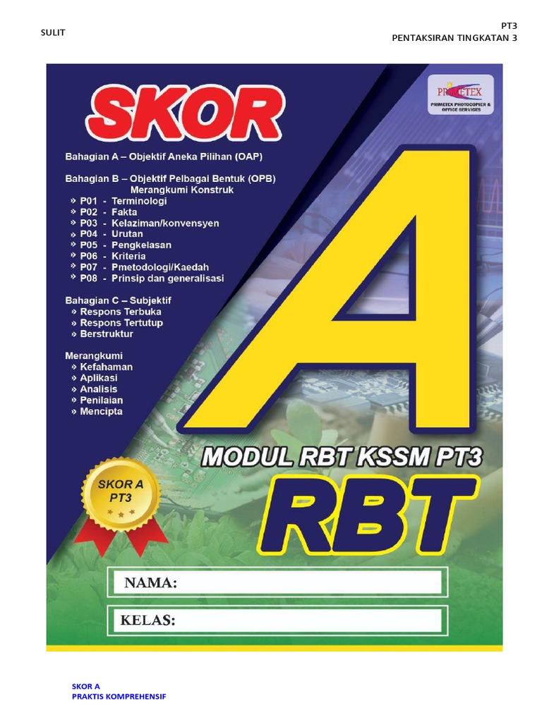 Watermark Modul Skor A 2020 Edit | PDF