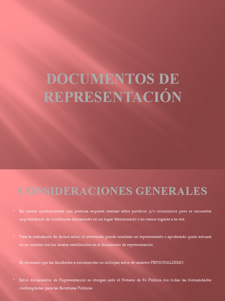 Documentos de Representación Notarial | PDF | Esfera pública | Virtud