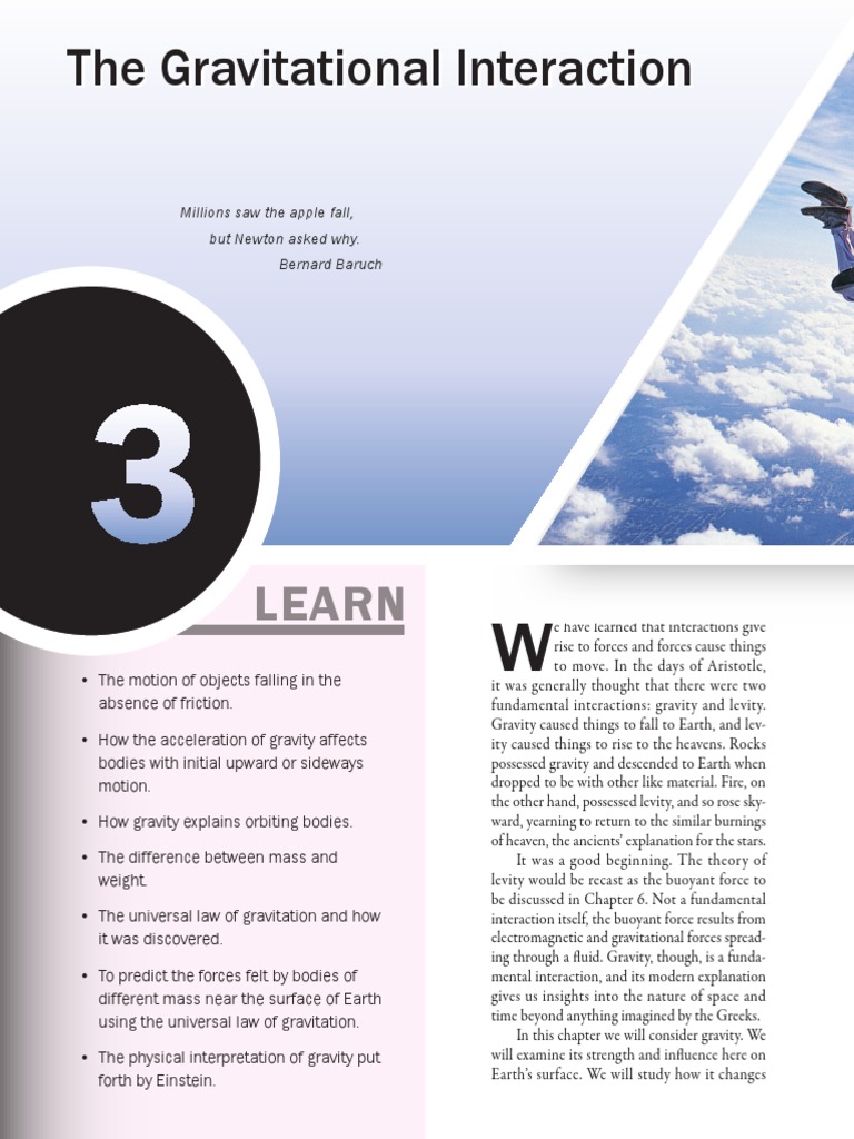Understanding Gravity | PDF | Gravity | Force