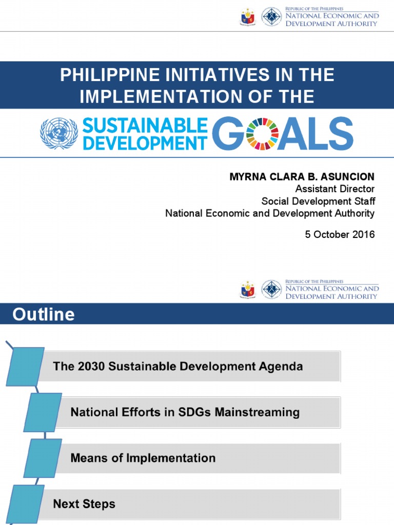 Philippine Initiatives in The Implementation of The | PDF | Economic ...