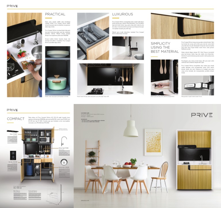 MODENA X PRIVE Compact Kitchen Brochure | PDF