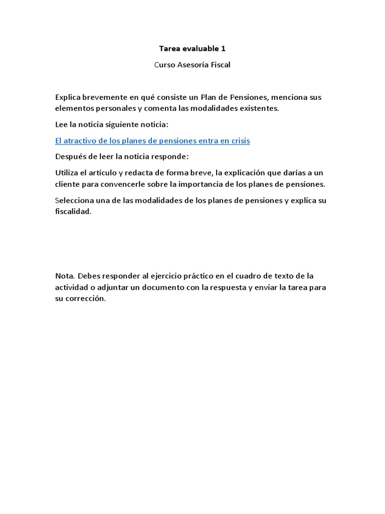 Tarea Evaluable 1 PDF | PDF