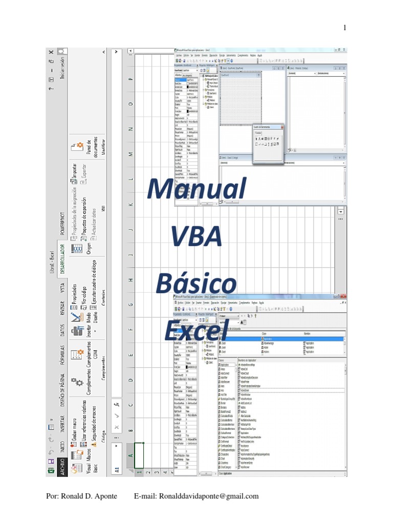 Manual VBA Basico Excel PDF | PDF | Macro (informática) | Microsoft Excel