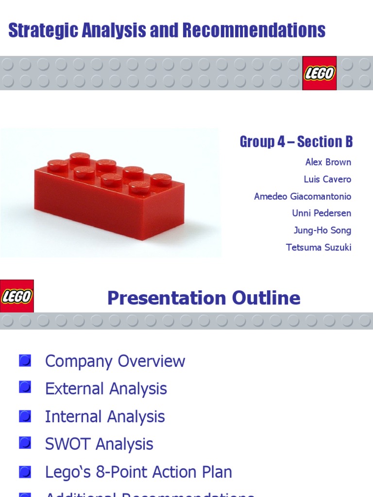 Strategic Analysis and Recommendations: Group 4 - Section B | PDF ...