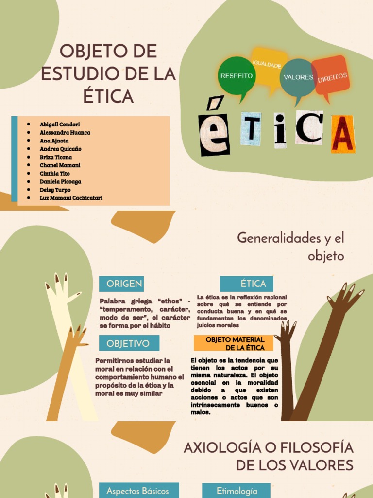 Objeto de La Etica | PDF | Moralidad | Teorías filosóficas