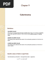 Calorific Values of Common Fuels | PDF
