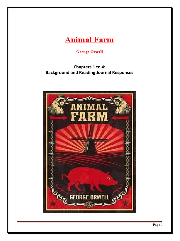 Animal Farm Chapter Summaries and Analysis | PDF
