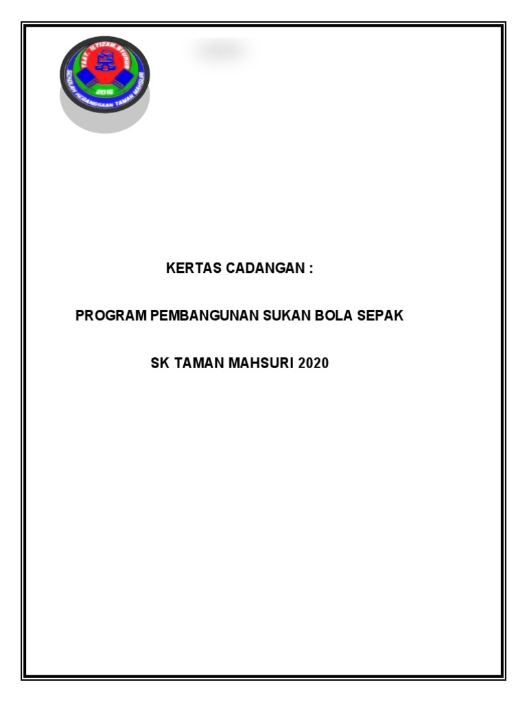 Program Bola Sepak SKTM 2020 | PDF