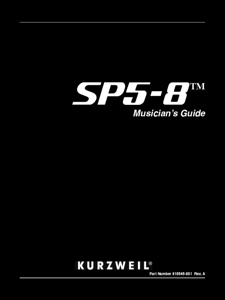 SP5 MusiciansGuide | PDF | Ac Power Plugs And Sockets | Electromagnetic ...