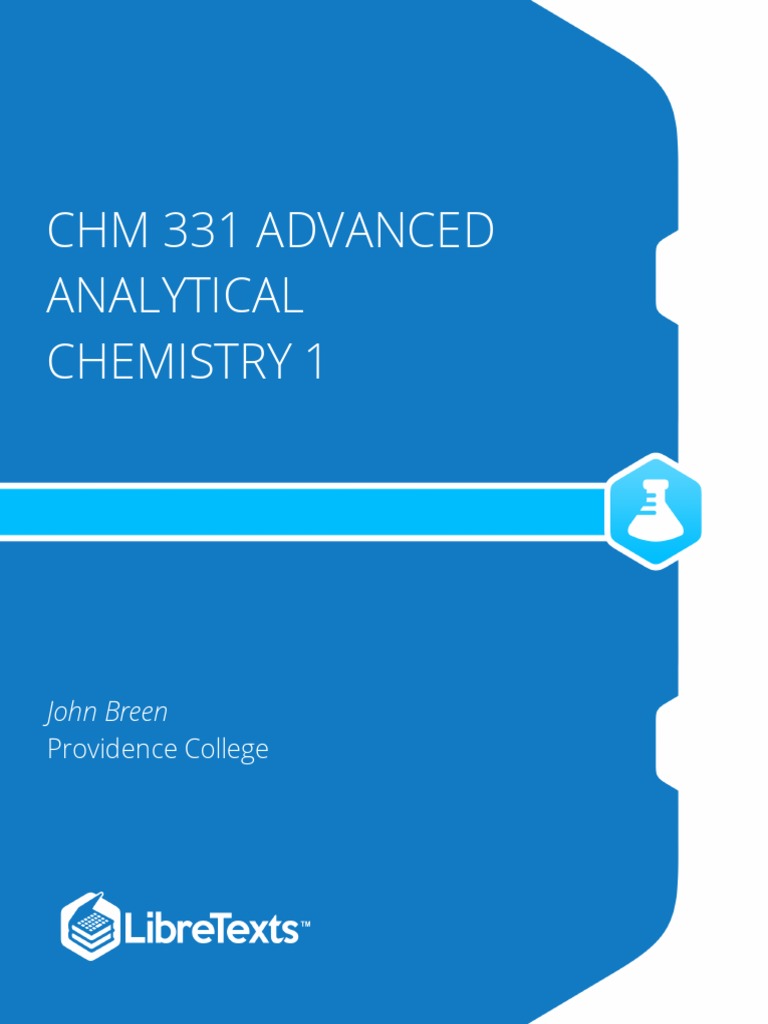 Advanced Analytical Chemistry 1 PDF | PDF | Analytical Chemistry ...