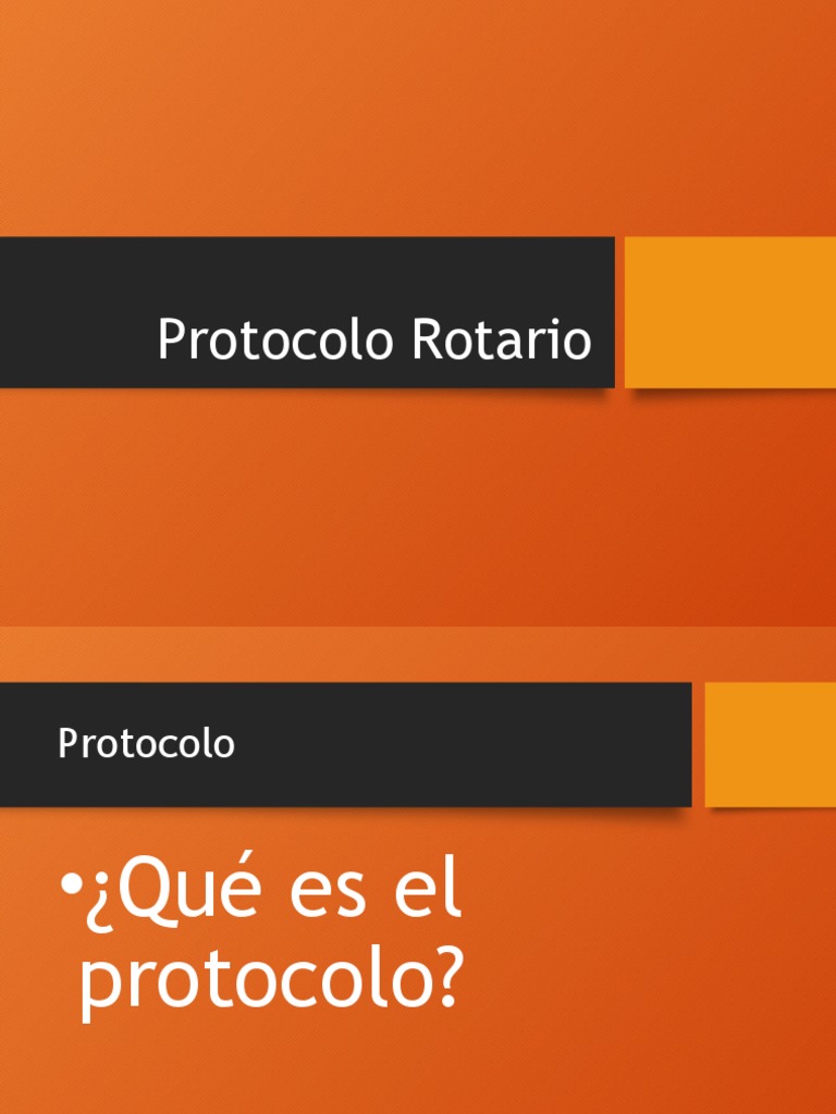 Protocolo Rotario | PDF | Violencia | Ropa