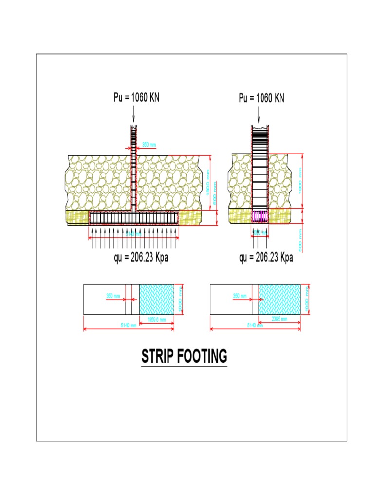 Strip Footing | PDF
