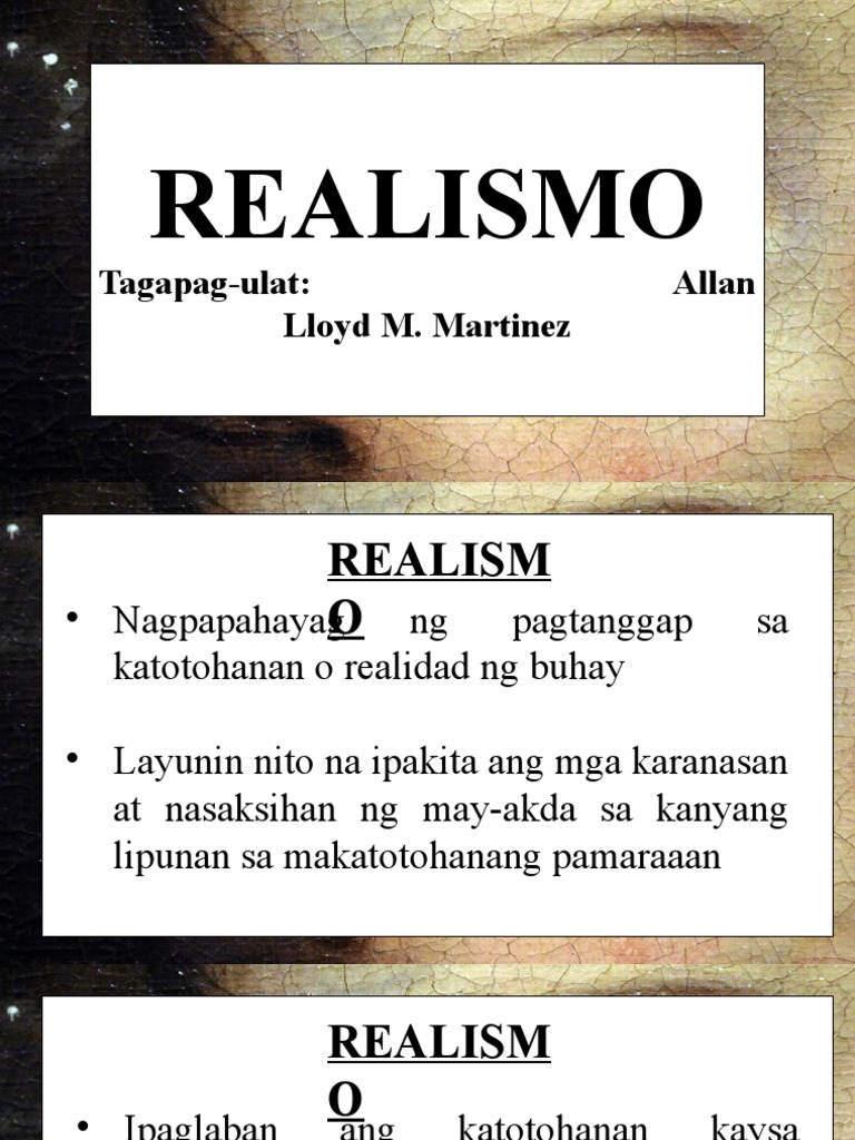 REALISMO | PDF