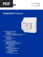 Data Sheet: Modbus RTU Modbus/KMP TCP/IP | PDF | Internet Protocols | Transmission Control Protocol