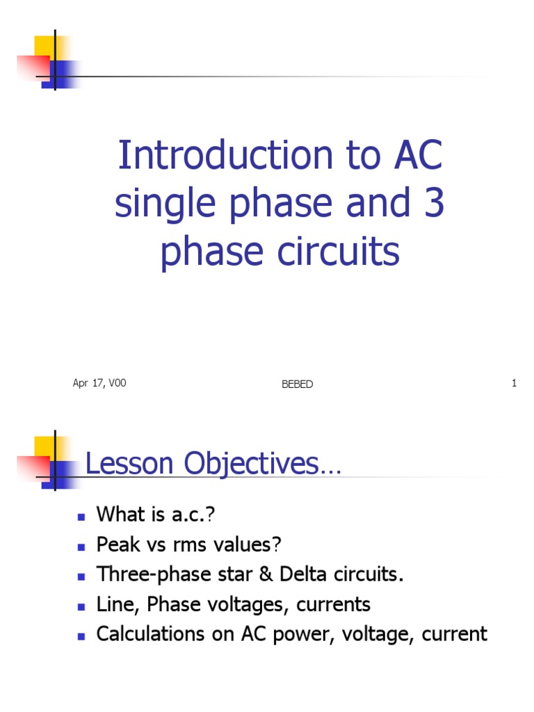 AC Theory | PDF | Alternating Current | Root Mean Square