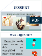 Dessert Rubrics | PDF