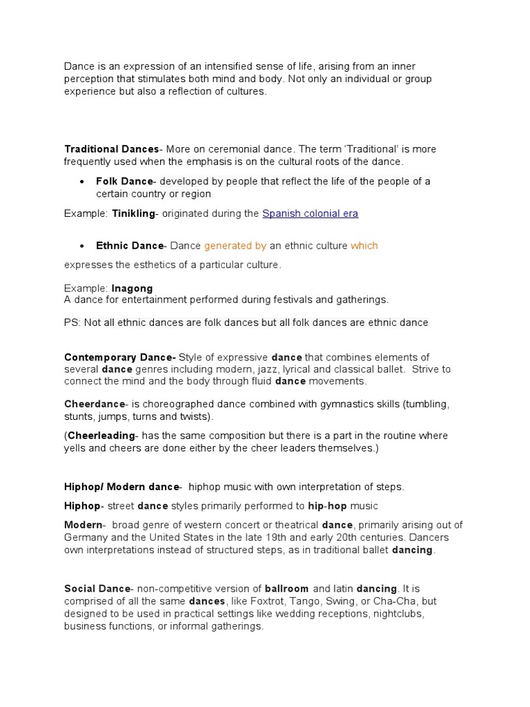 Traditional Dances- More on ceremonial dance | PDF | Dances ...