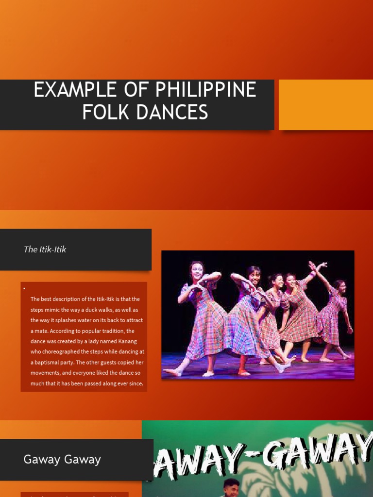 Philippine Folk Dance Examples | PDF | Dances | Performing Arts