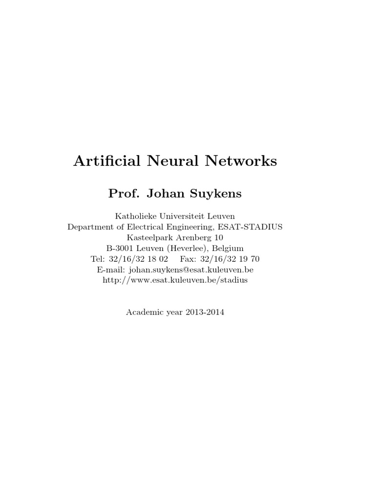 2 3 4 6 7 8 9 Coursenotes | PDF | Artificial Neural Network ...
