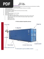 CTPAT 7-Point Container Seal Inspection Checklist | PDF | Door | Wall