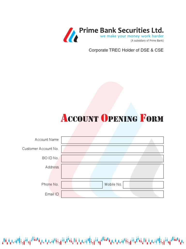 BO Customer Account Opening Form PDF | PDF | Securities (Finance ...