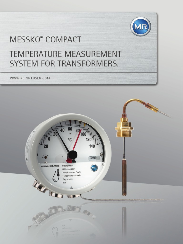 Messko Compact Temperature Measurement System For Transformers | PDF ...