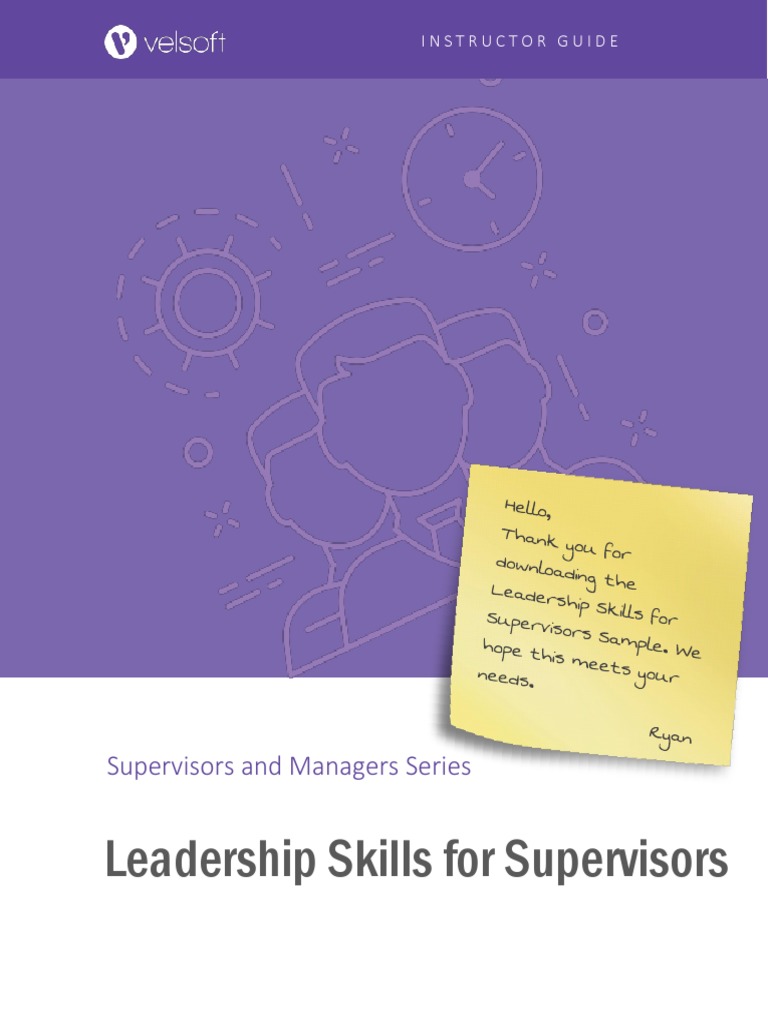 Supervisors and Managers Series 1 | PDF | Leadership | Microsoft Power ...