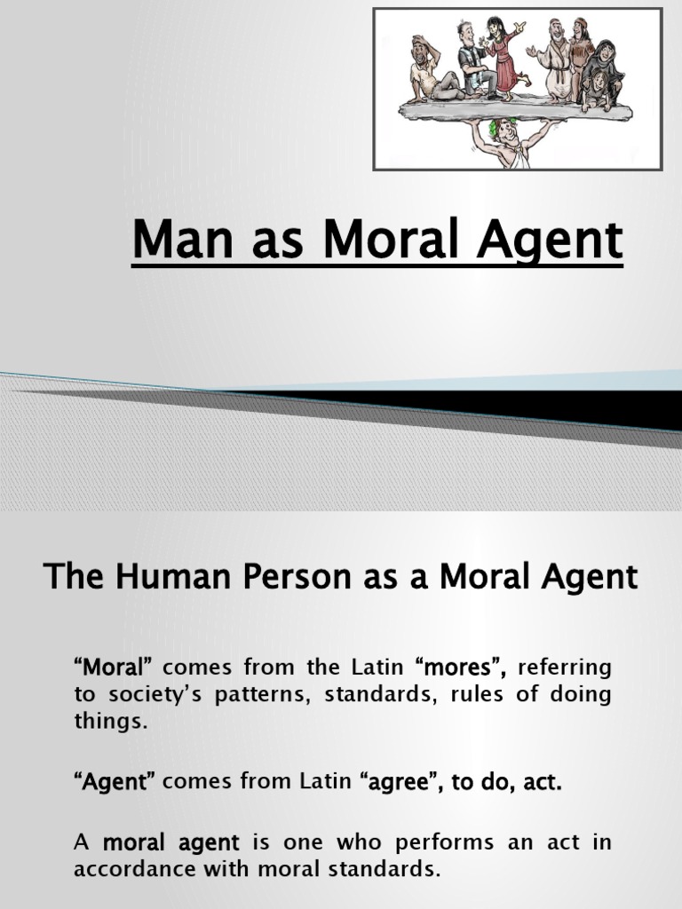 Man As Moral Agent | PDF | God | Morality