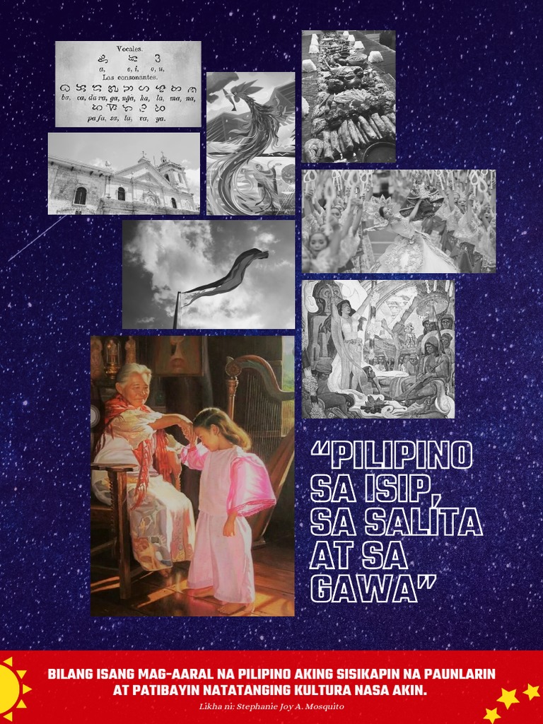 Pilipino Sa Isip, Sa Salita at Sa Gawa | PDF