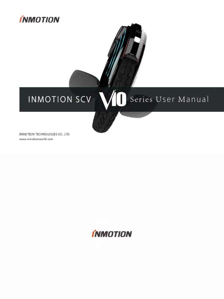 Inmotion SCV Series User Manual: Inmotion Technologies Co., LTD | PDF ...