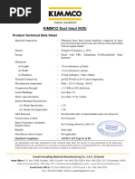 Kaowool S and Kaowool SZR Blankets Product Data Sheet | PDF | Thermal ...